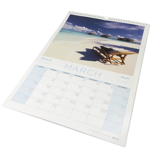 Custom Printed Wire Bound Calendar Australia Cheap Promo Best Quality ...